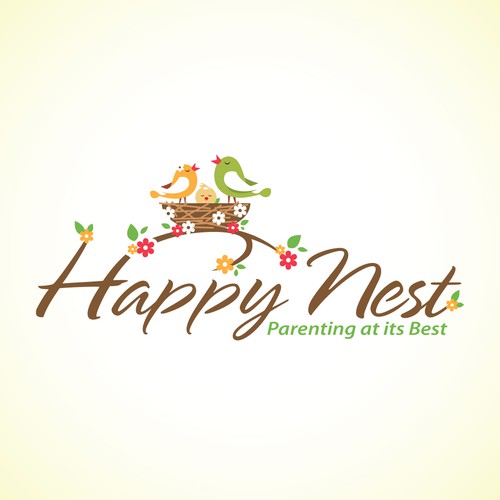 Create a beautiful illustration for Happy Nest! | Logo design contest