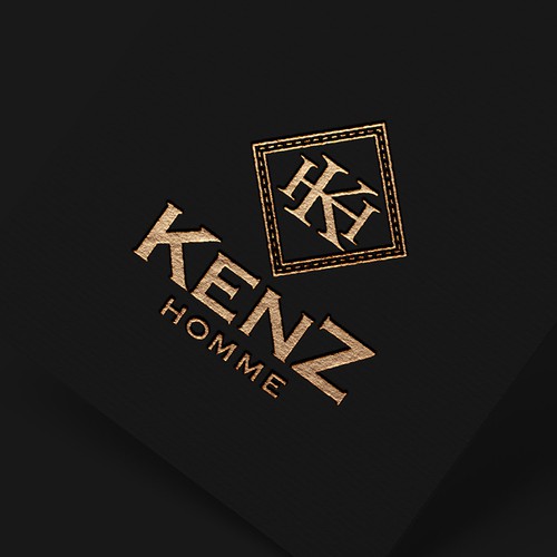 Design a new luxury logo for our company Kenz (leather handmade shoes ...