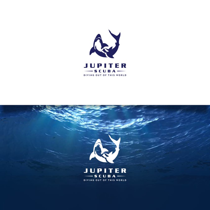 Jupiter Scuba is crazy about shark diving..need logo! | Logo design contest