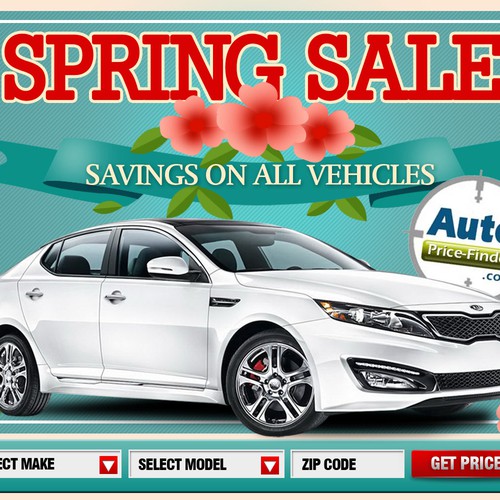 a Cool Automotive Company - Spring Banner needs a new banner ad ...