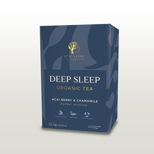 Designs | DEEP SLEEP TEA - REBRAND NEEDED | Product packaging contest