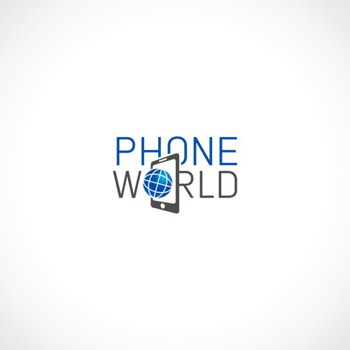 PHONE WORLD LOGO | Logo design contest
